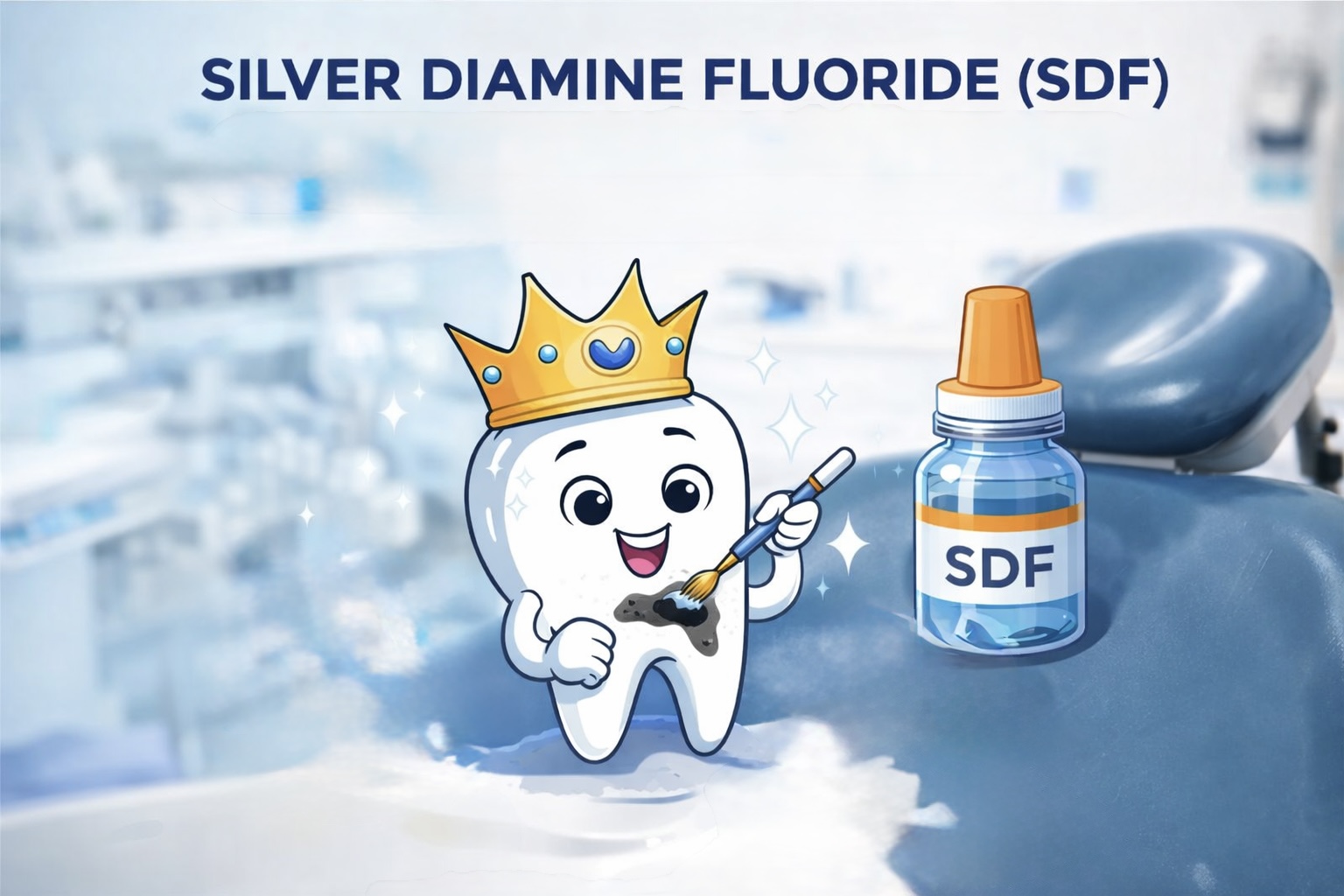Silver Diamine Fluoride (SDF) for Kids: No-Drill Cavity Care